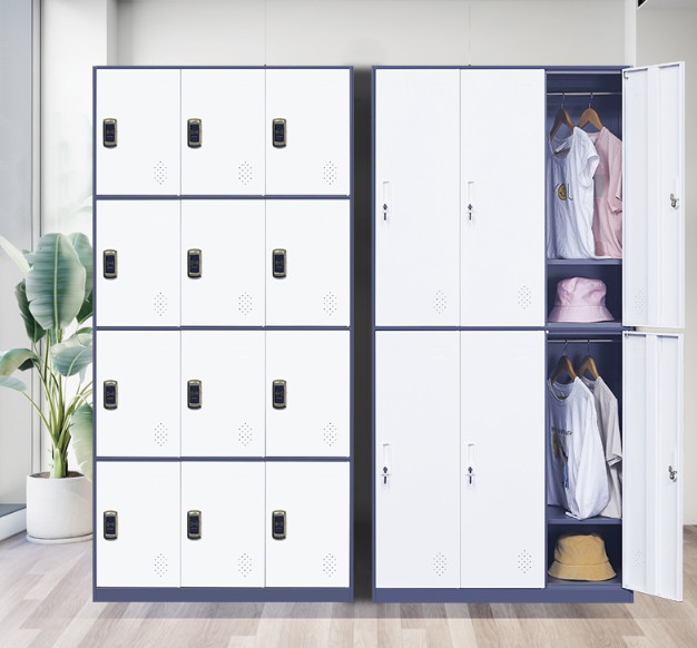 5mm Thin Frame heavy duty steel lockers 53Kg 4 6 9 Doors