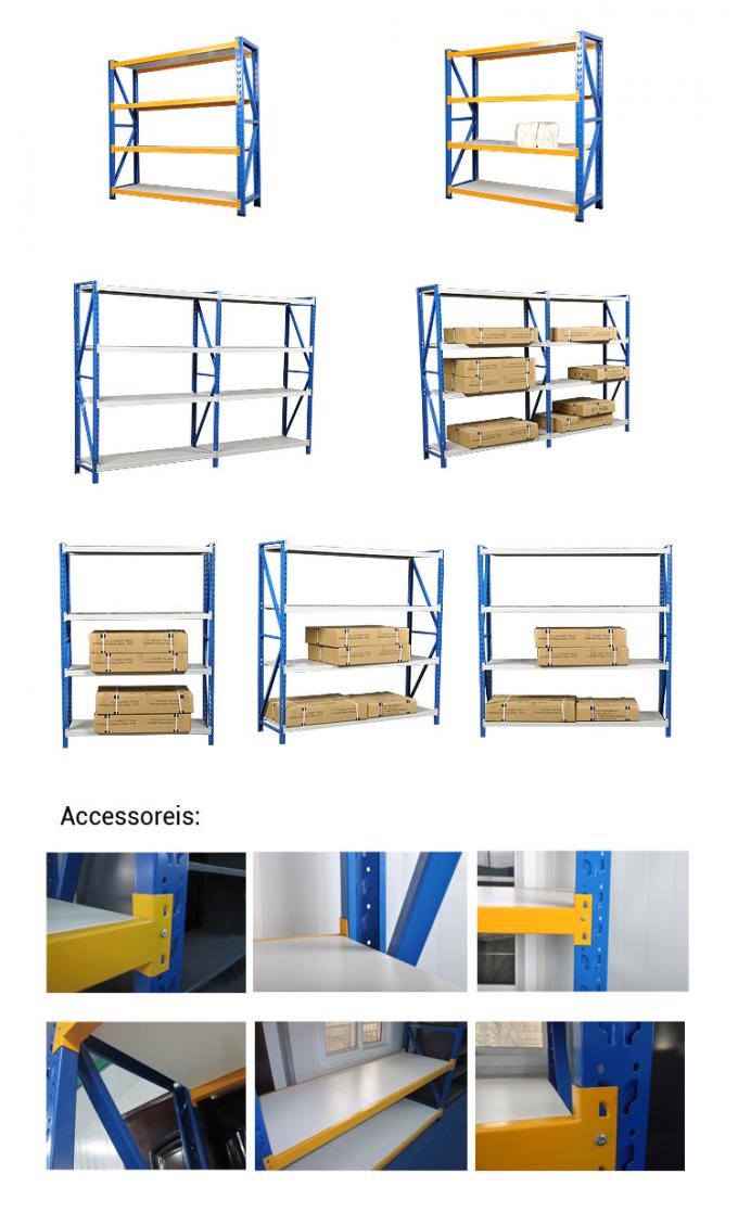 Height 200cm Warehouse Storage Shelf